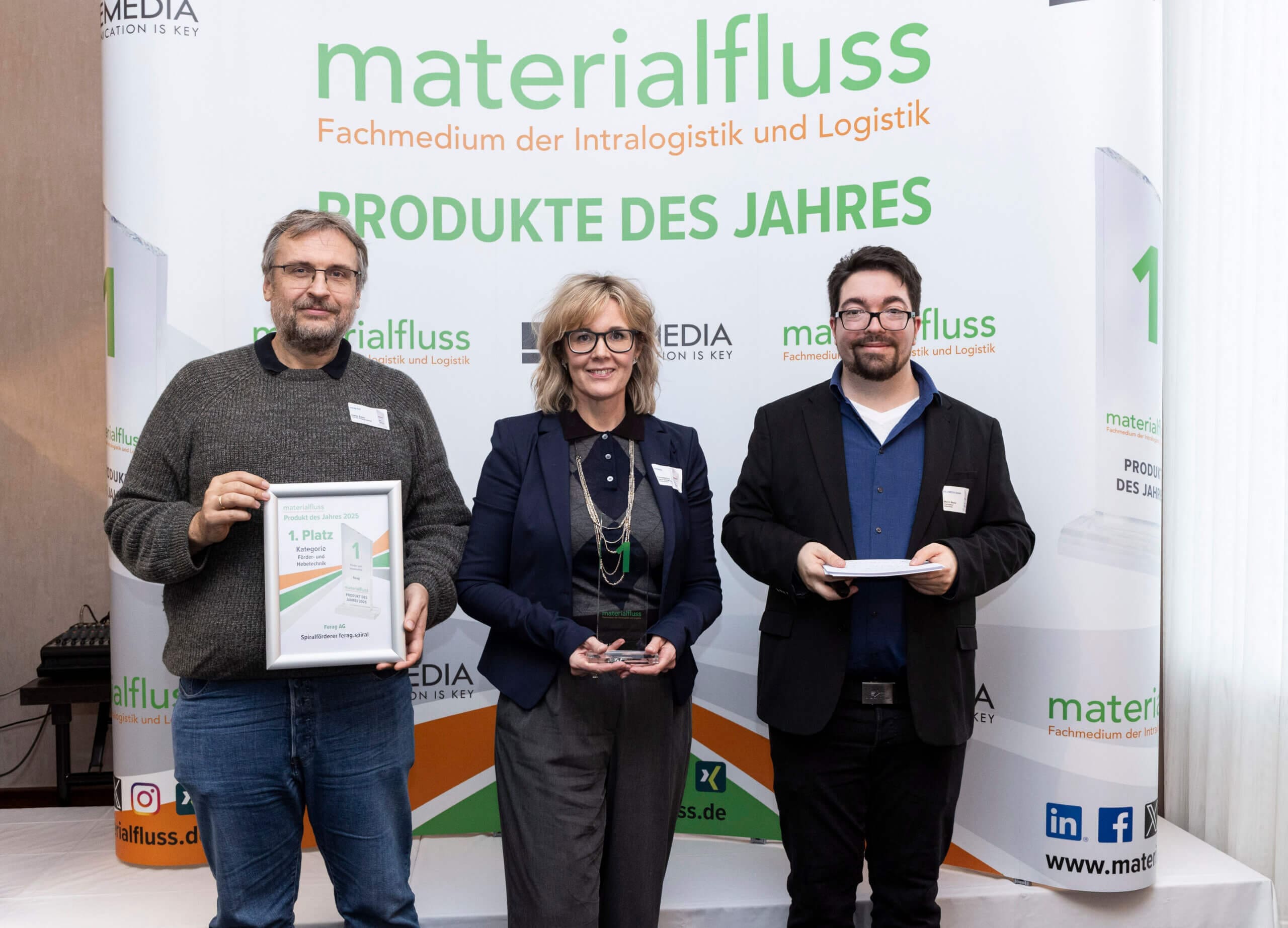 Ferag Wins "Product of the Year" Award for the ferag.spiral Conveyor ...